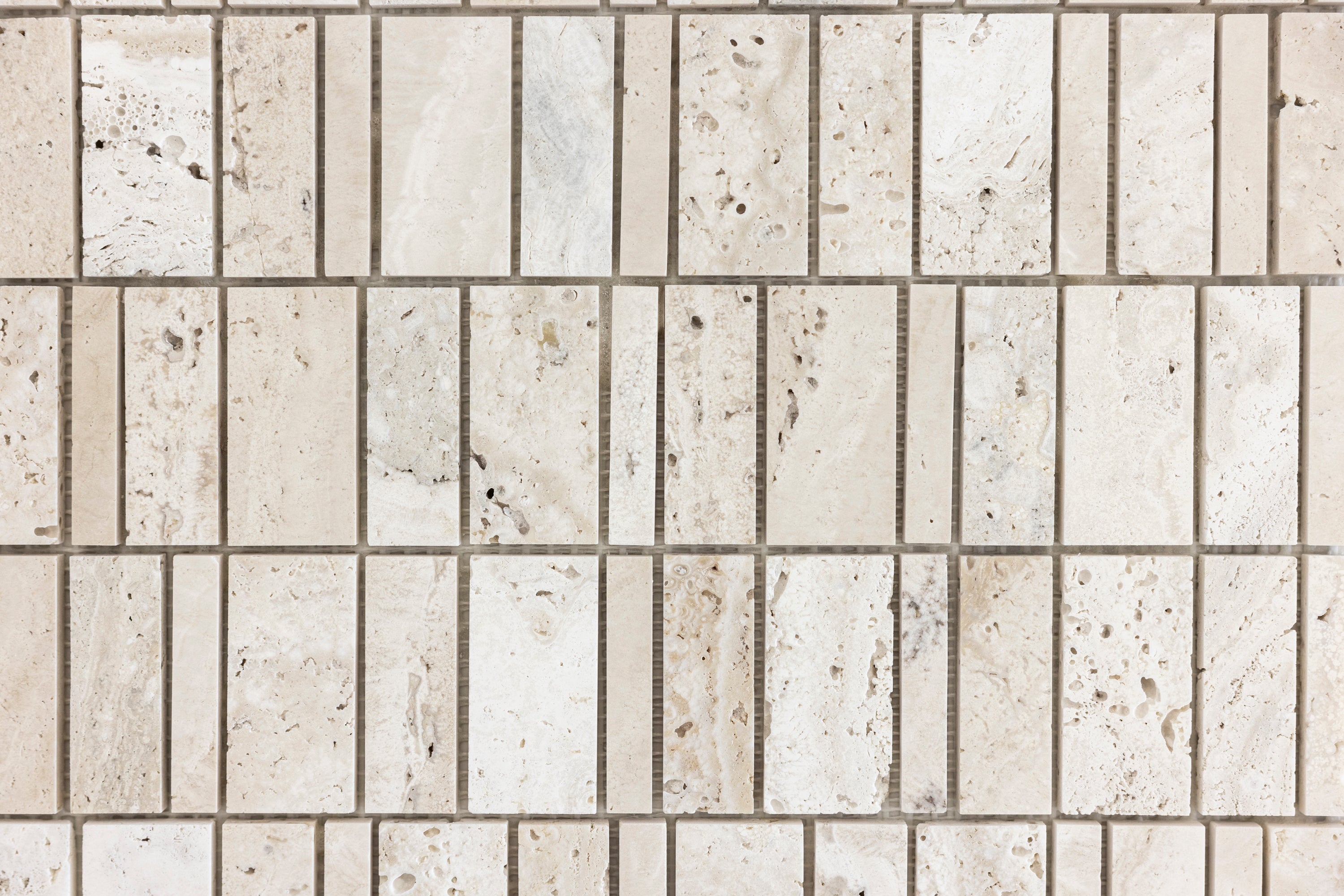 ALMOND TRAVERTINE AZTEC MOSAIC – Arlo Stone & Finishes