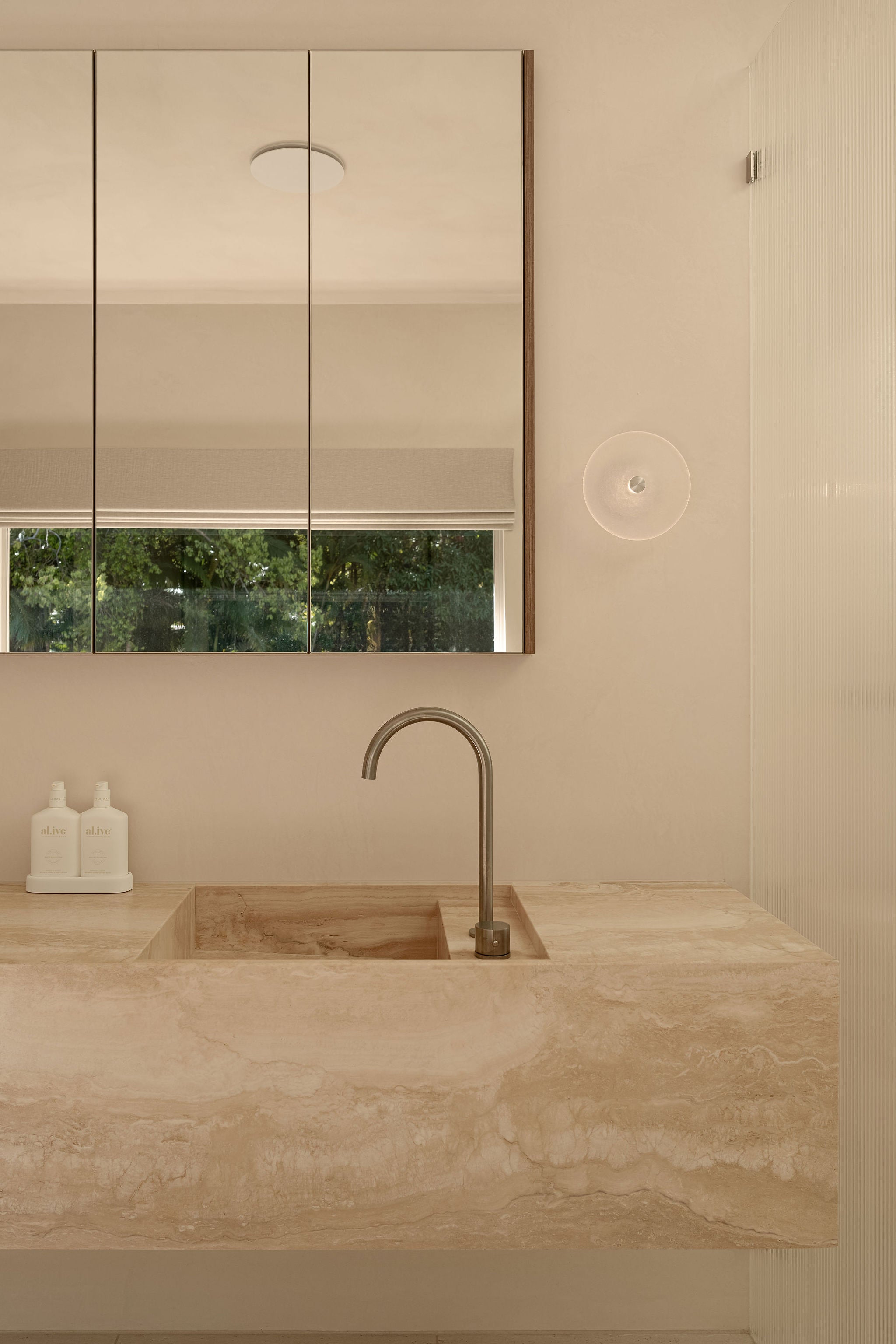 Sand Travertine Hybrid Tile – Arlo Stone & Finishes